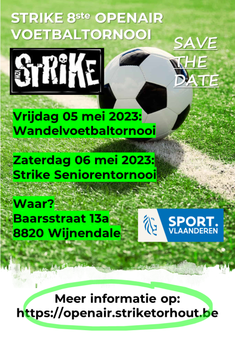 Strike Openair voetbaltornooi
